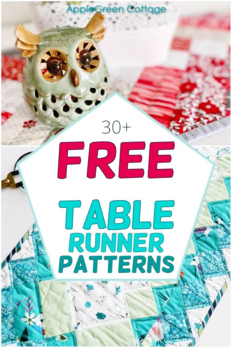 Table Runner Patterns to Sew in 2022 - Beautiful And Free!