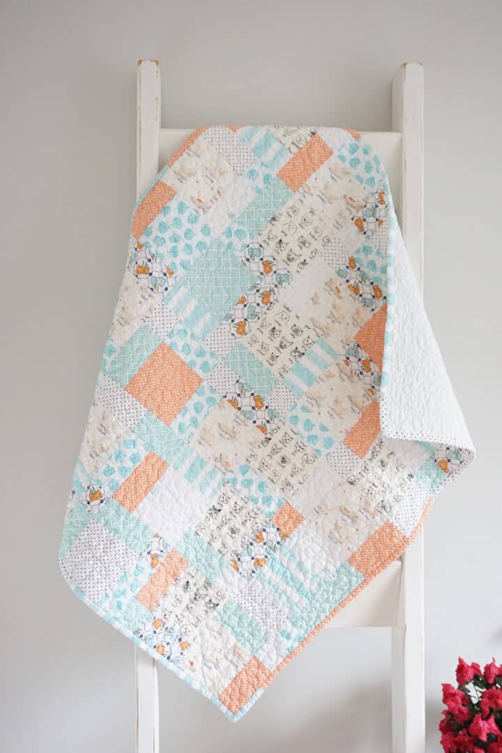 Best Free Baby Quilt Patterns To Sew - AppleGreen Cottage