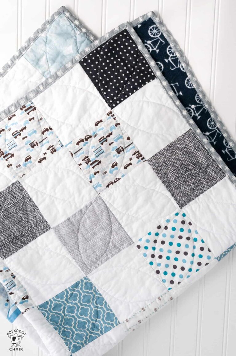 30+ Easy & Free Quilt Patterns For Beginners - AppleGreen Cottage
