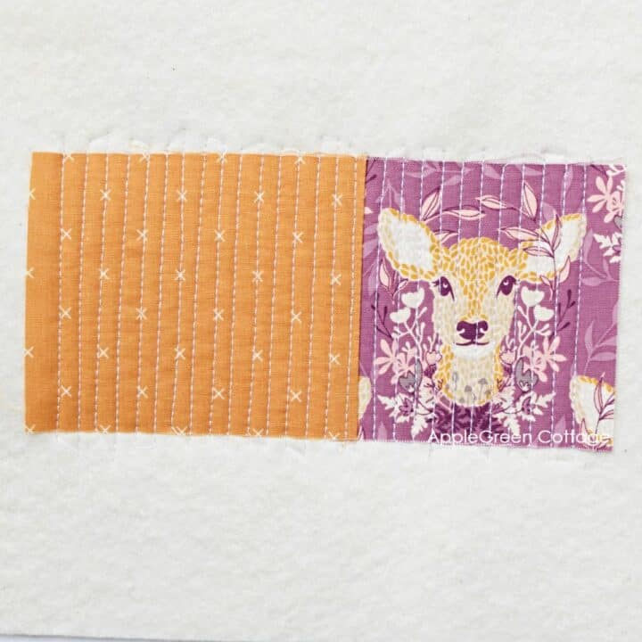 Quilt as You Go Tutorial For Beginners - AppleGreen Cottage