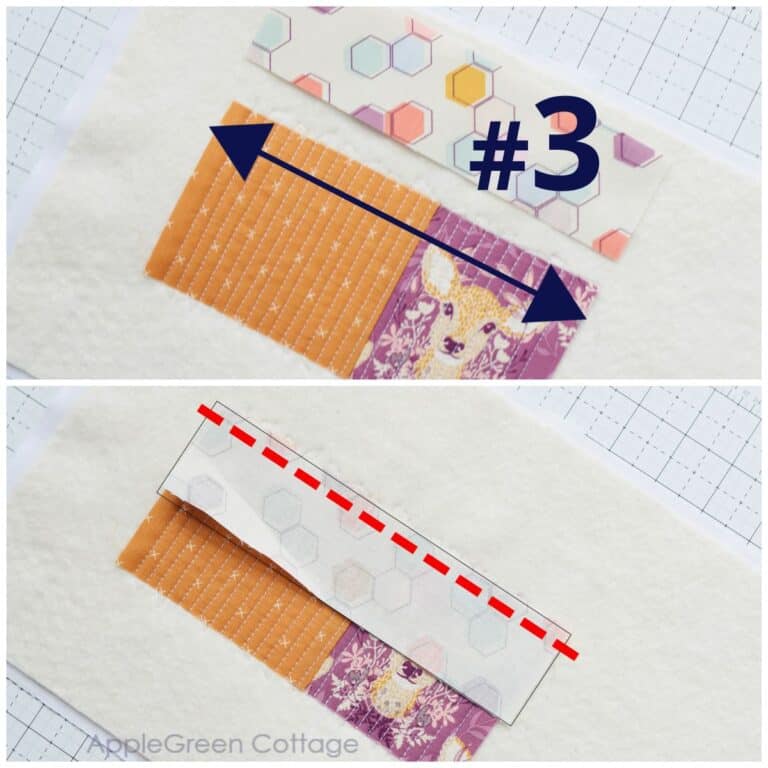 Quilt as You Go Tutorial For Beginners - AppleGreen Cottage