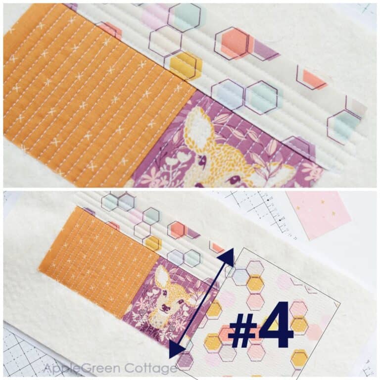 Quilt as You Go Tutorial For Beginners - AppleGreen Cottage