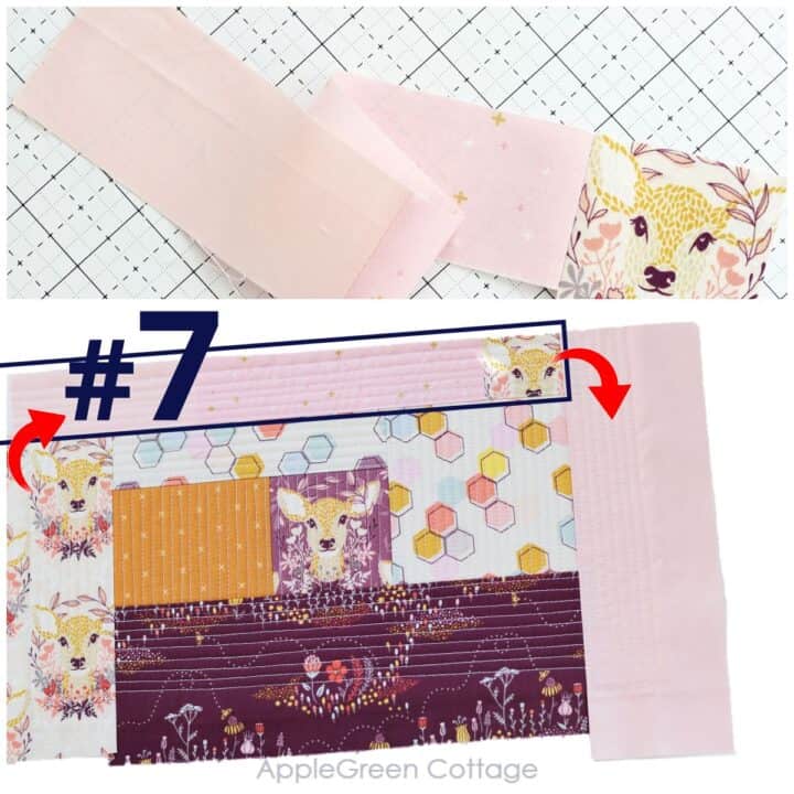 Quilt as You Go Tutorial For Beginners - AppleGreen Cottage