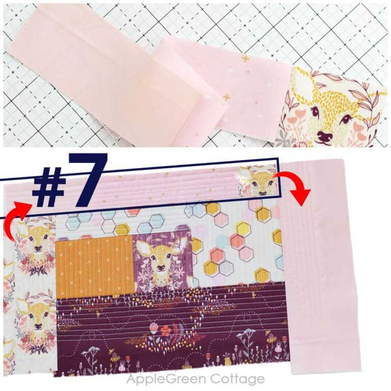 Quilt as You Go Tutorial For Beginners - AppleGreen Cottage