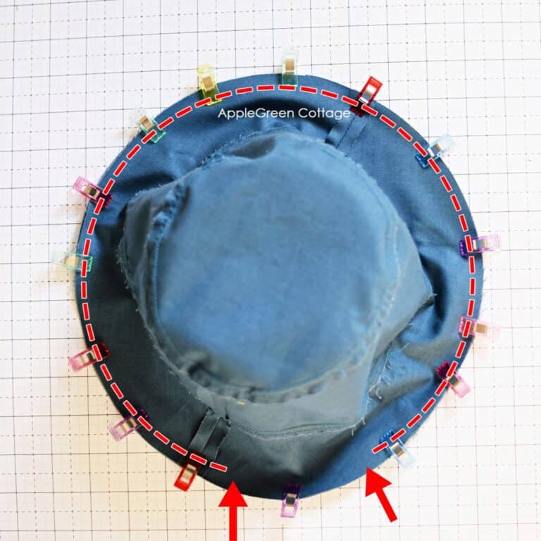 FREE Bucket Hat Pattern by AppleGreen Cottage - in 5 Sizes!