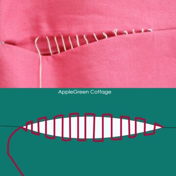 How To Do An Invisible Stitch (Ladder Stitch) by Hand