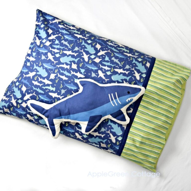 How to Make A Pillowcase - The Smart Way! - AppleGreen Cottage