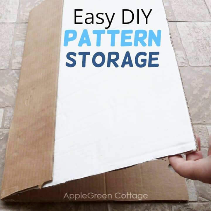 Easy Sewing Pattern Storage Solution You'll Want To Copy - AppleGreen ...