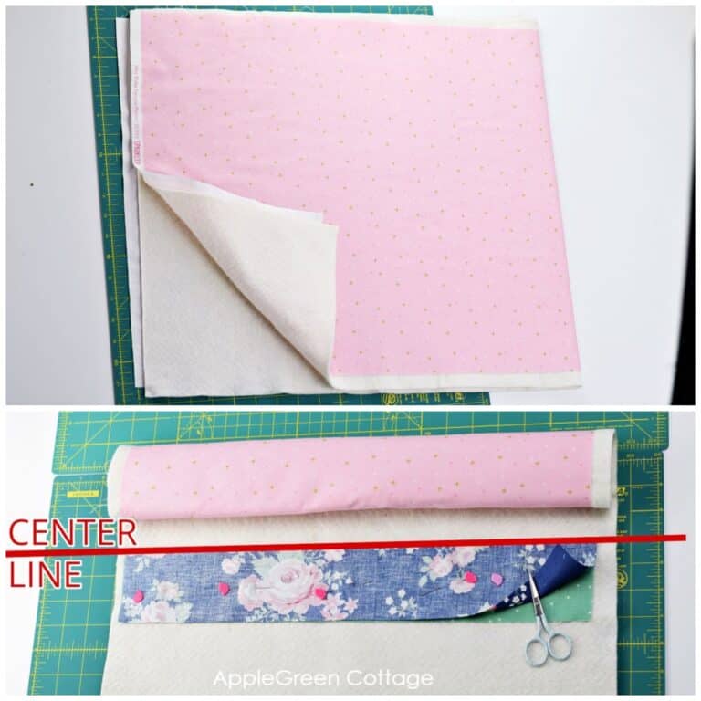 Easy Quilted Table Runner Pattern - AppleGreen Cottage