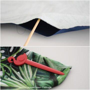 How To Make A Table Runner - Quick + Reversible! - AppleGreen Cottage