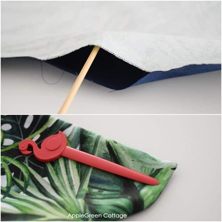 How To Make A Table Runner - Quick + Reversible! - AppleGreen Cottage