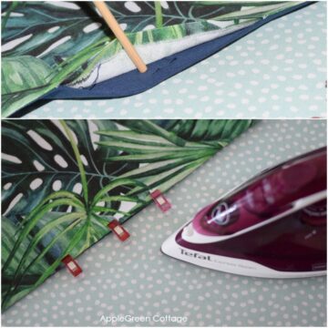 How To Make A Table Runner - Quick + Reversible! - AppleGreen Cottage