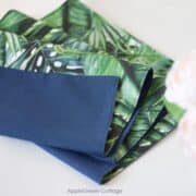 How To Make A Table Runner - Quick + Reversible! - AppleGreen Cottage