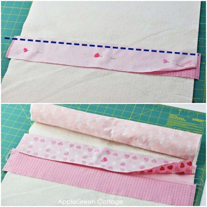 Valentine Table Runner Pattern To Make This Season - AppleGreen Cottage