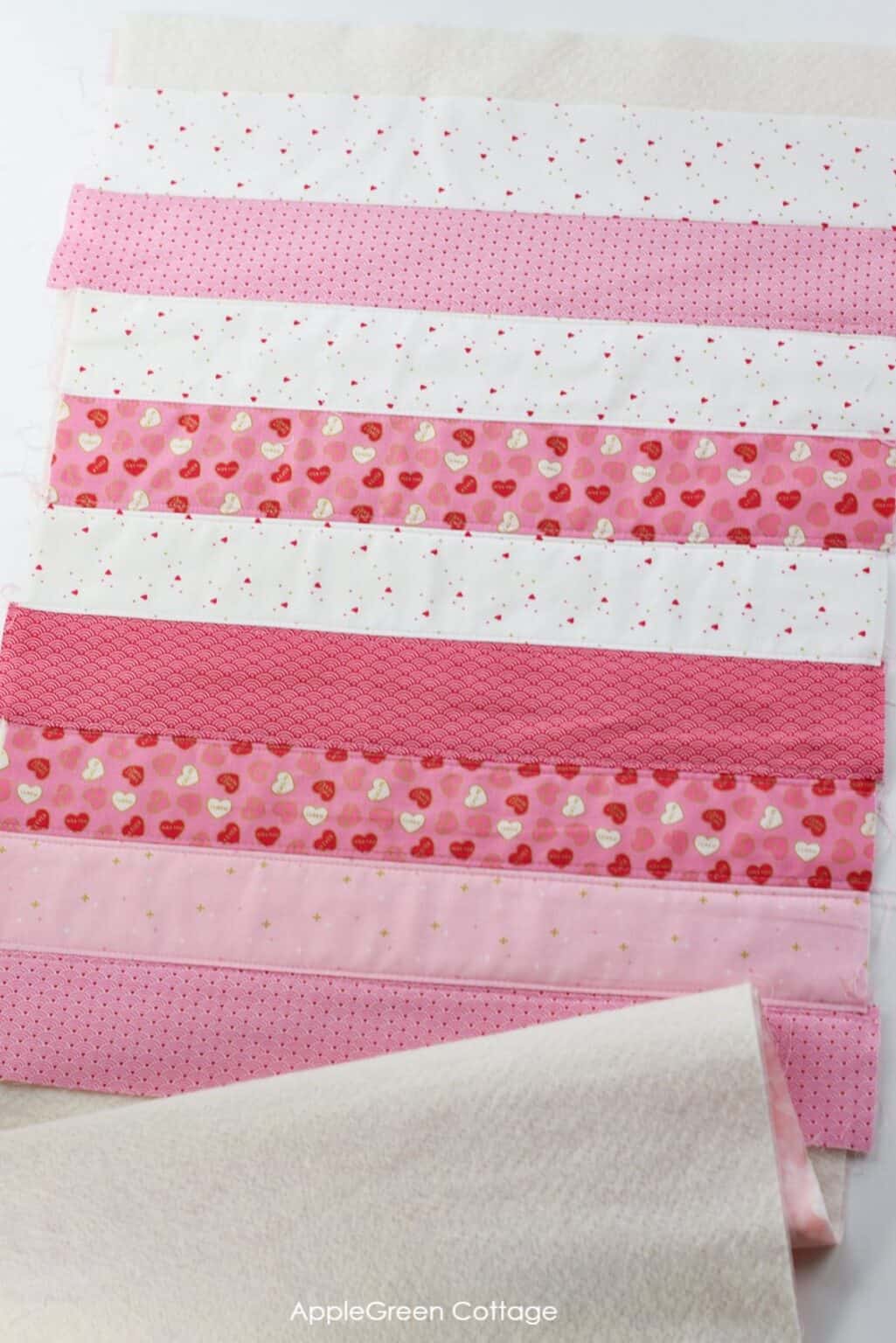 Valentine Table Runner Pattern To Make This Season - AppleGreen Cottage