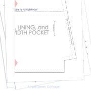 How To Print A PDF Sewing Pattern - AppleGreen Cottage