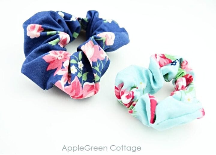 How To Make A Scrunchie - 7 Sizes - Easy And QUICK!