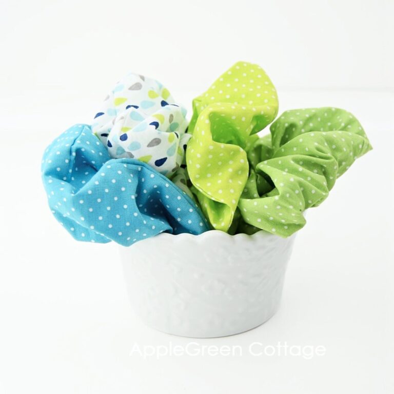 How To Make A Scrunchie - 7 Sizes - Easy And QUICK!