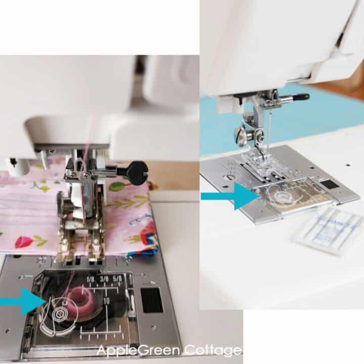 How To Use a Sewing Machine - AppleGreen Cottage