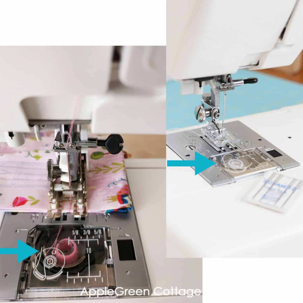 How To Use a Sewing Machine - AppleGreen Cottage