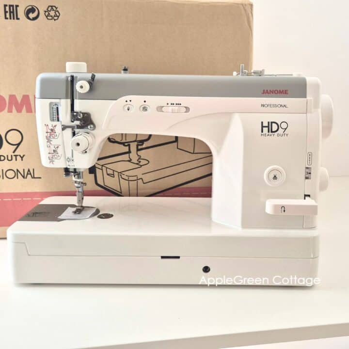 Janome HD9 Review - AppleGreen Cottage