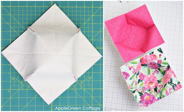 Microwave Bowl Cozy Pattern - AppleGreen Cottage