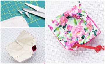 Microwave Bowl Cozy Pattern - AppleGreen Cottage