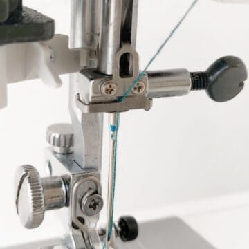 How To Thread A Sewing Machine - AppleGreen Cottage