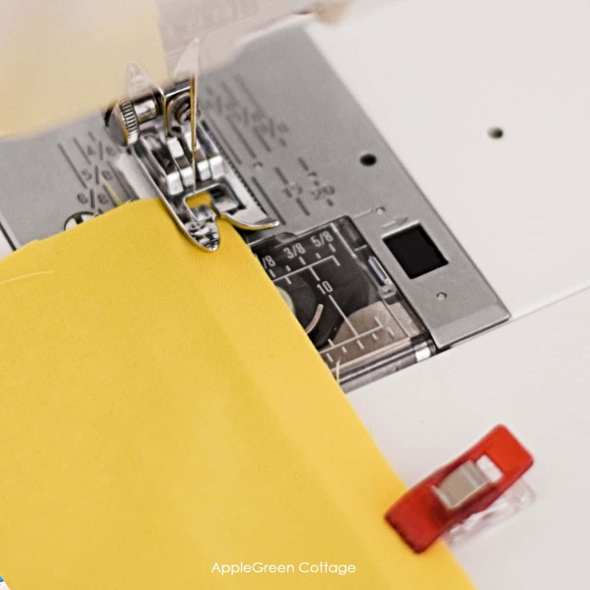 How To Use a Sewing Machine - AppleGreen Cottage