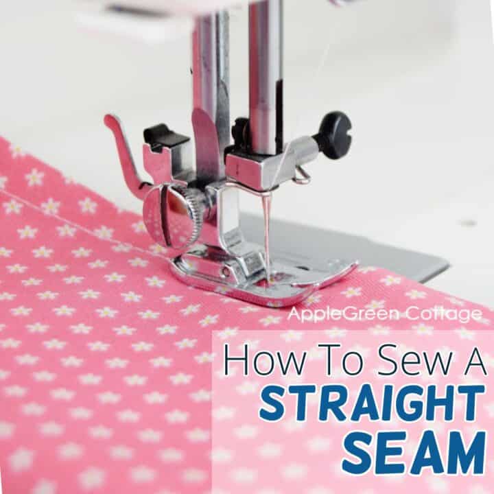 How To Sew A Straight Seam On A Sewing Machine