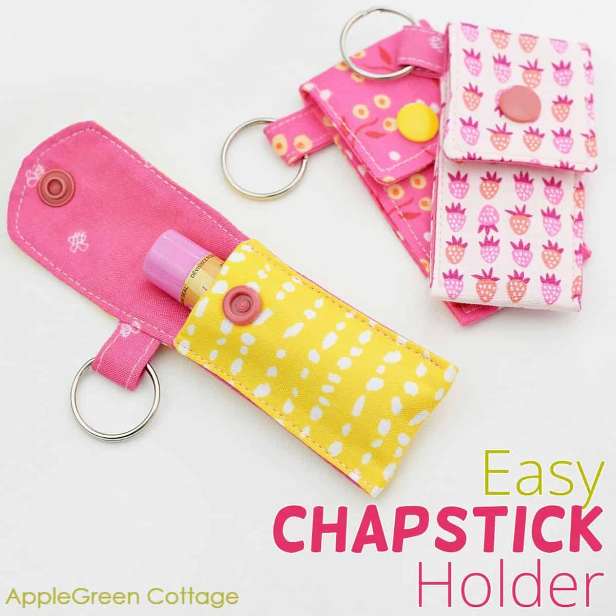 Diy Chapstick Holder Free Pattern AppleGreen Cottage