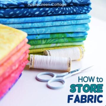10+ Smart Fabric Storage Solutions For Your Home - AppleGreen Cottage