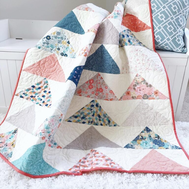 30+ Easy & Free Quilt Patterns For Beginners - AppleGreen Cottage