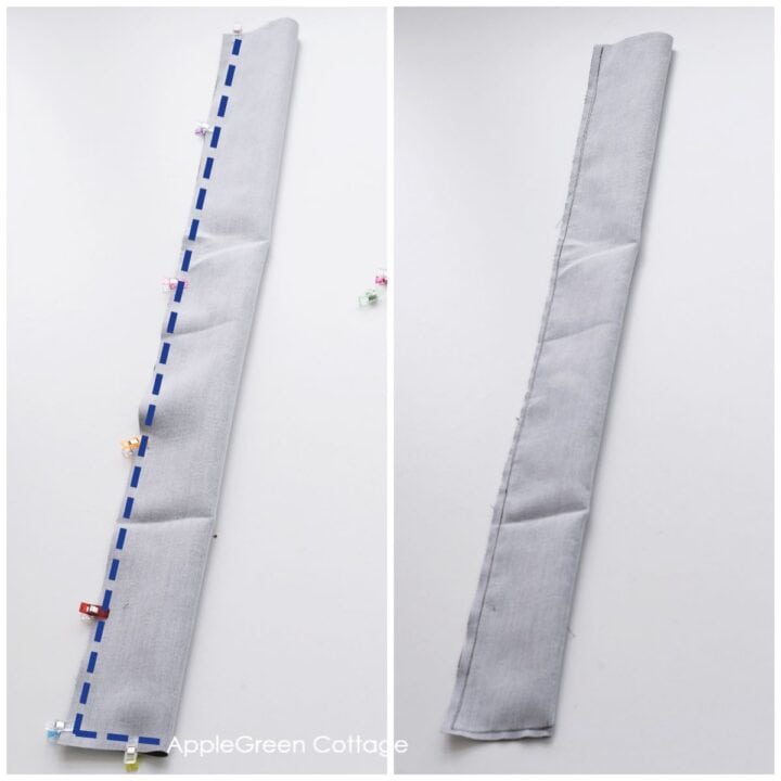 DIY Door Draft Stopper - Easy and Effective! - AppleGreen Cottage