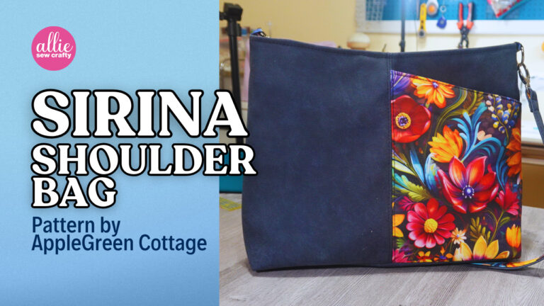 The SIRINA Handbag Sewing Pattern - CLASSIC! - AppleGreen Cottage
