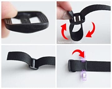 How To Attach a Side-Release Buckle to a Bag - AppleGreen Cottage