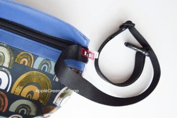 How To Attach a Side-Release Buckle to a Bag - AppleGreen Cottage