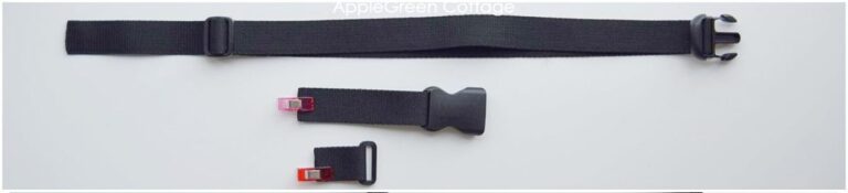 How To Attach a Side-Release Buckle to a Bag - AppleGreen Cottage