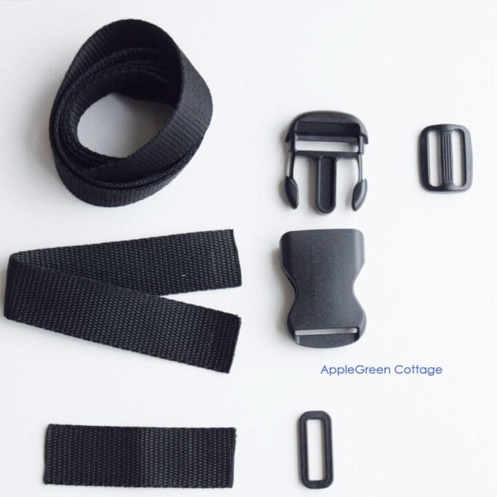 How To Attach a Side-Release Buckle to a Bag - AppleGreen Cottage