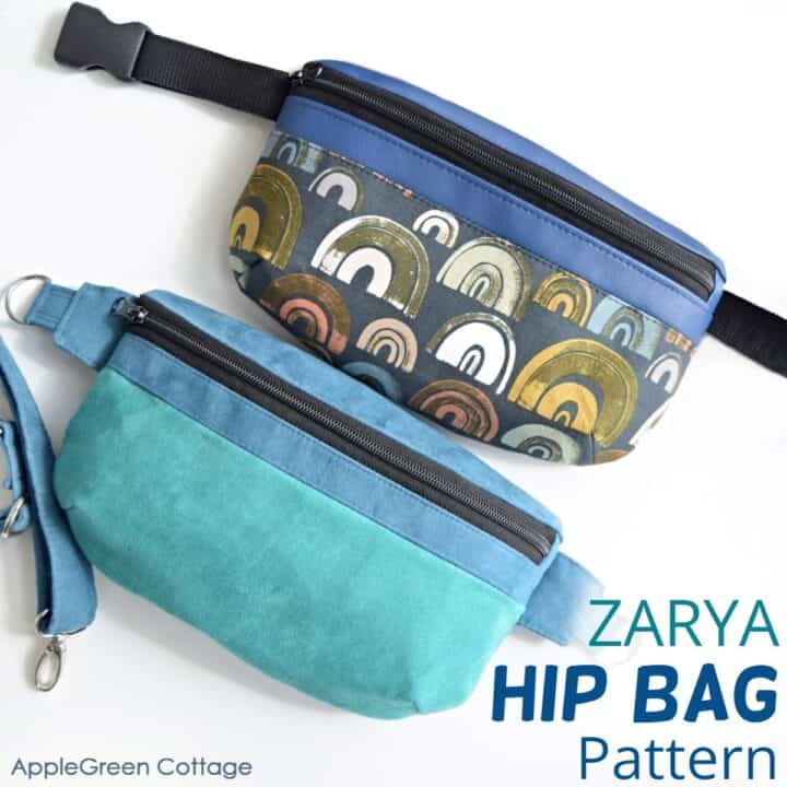 How To Make Bag Strap Connectors- 7 Free PDF Templates - AppleGreen Cottage
