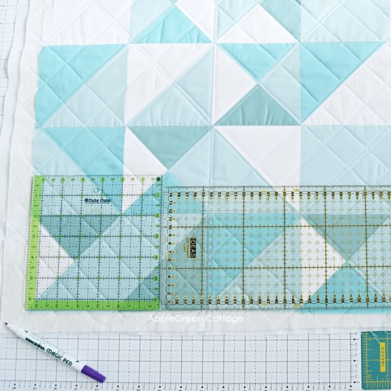 See How to Square Up a Quilt for a Perfect Finish!
