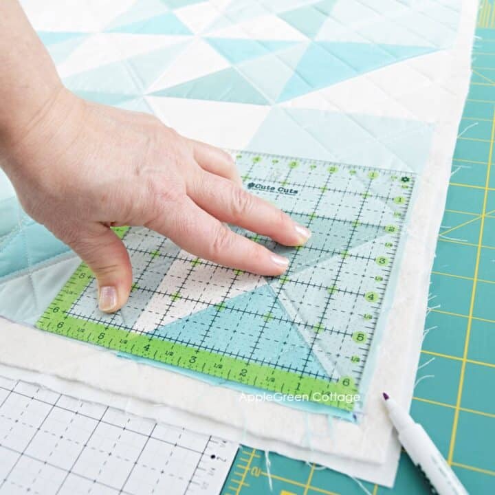 See How to Square Up a Quilt for a Perfect Finish!