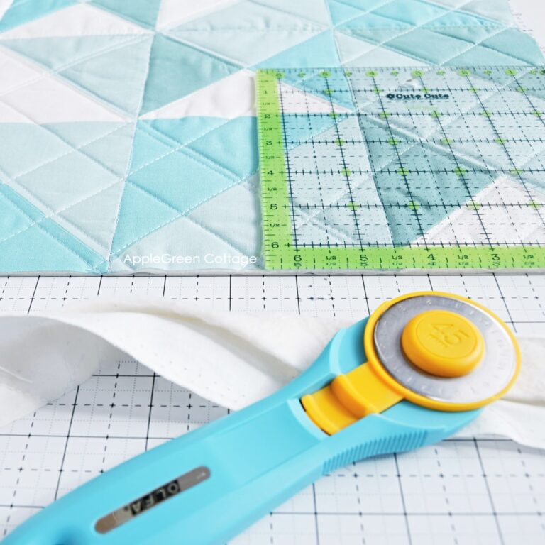 See How to Square Up a Quilt for a Perfect Finish!