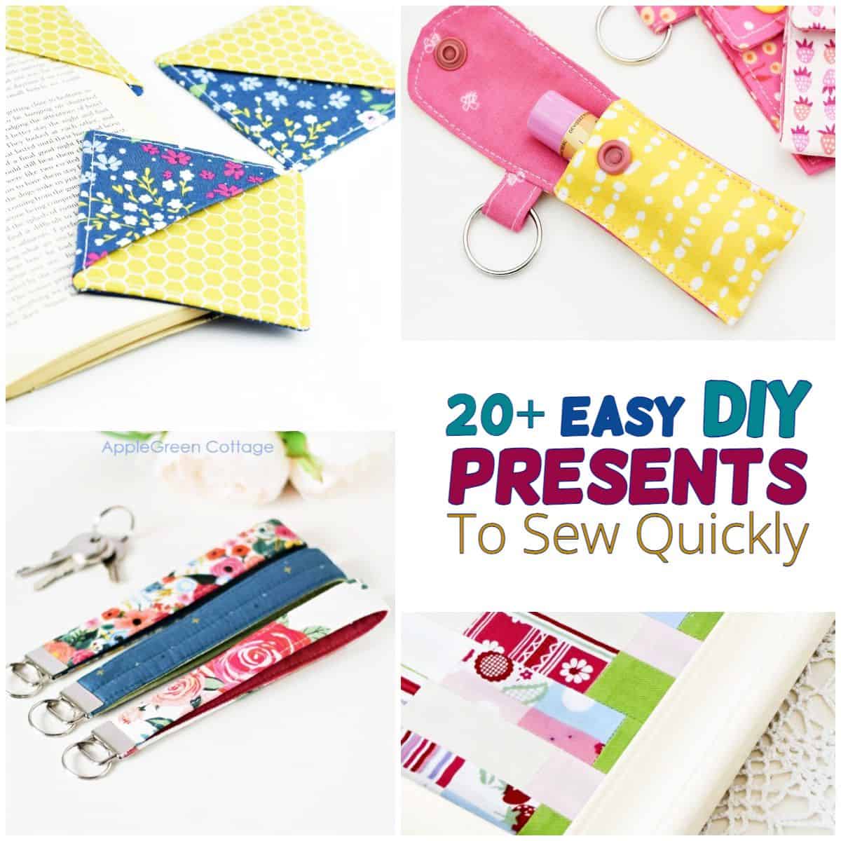 20+ Easy Diy Presents That Are Quick To Sew