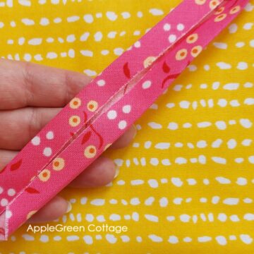 How To Make Your Own Bias Tape - AppleGreen Cottage