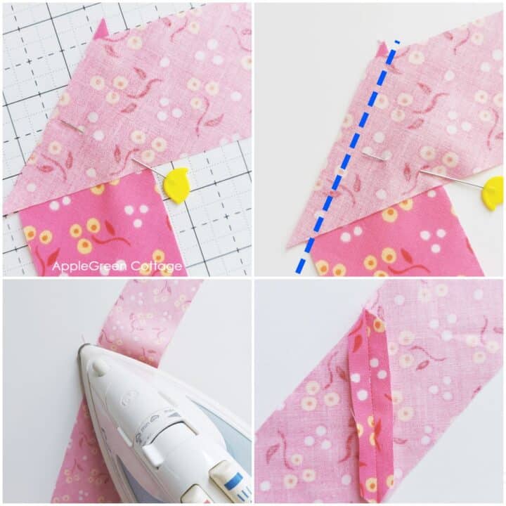 How To Make Your Own Bias Tape - AppleGreen Cottage