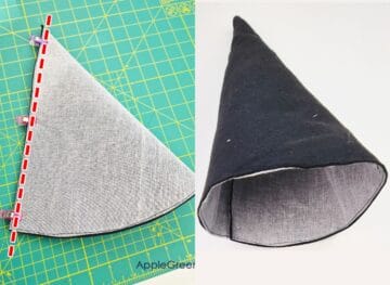 Diy Witch Hat Pattern in 3 Sizes - AppleGreen Cottage