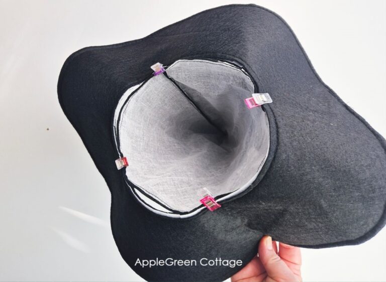 Diy Witch Hat Pattern in 3 Sizes - AppleGreen Cottage
