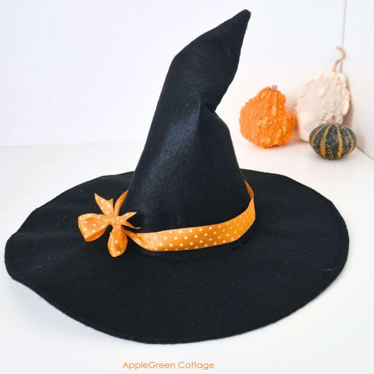 Diy Witch Hat Pattern in 3 Sizes - AppleGreen Cottage