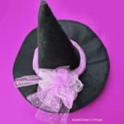 Diy Witch Hat Pattern in 3 Sizes - AppleGreen Cottage